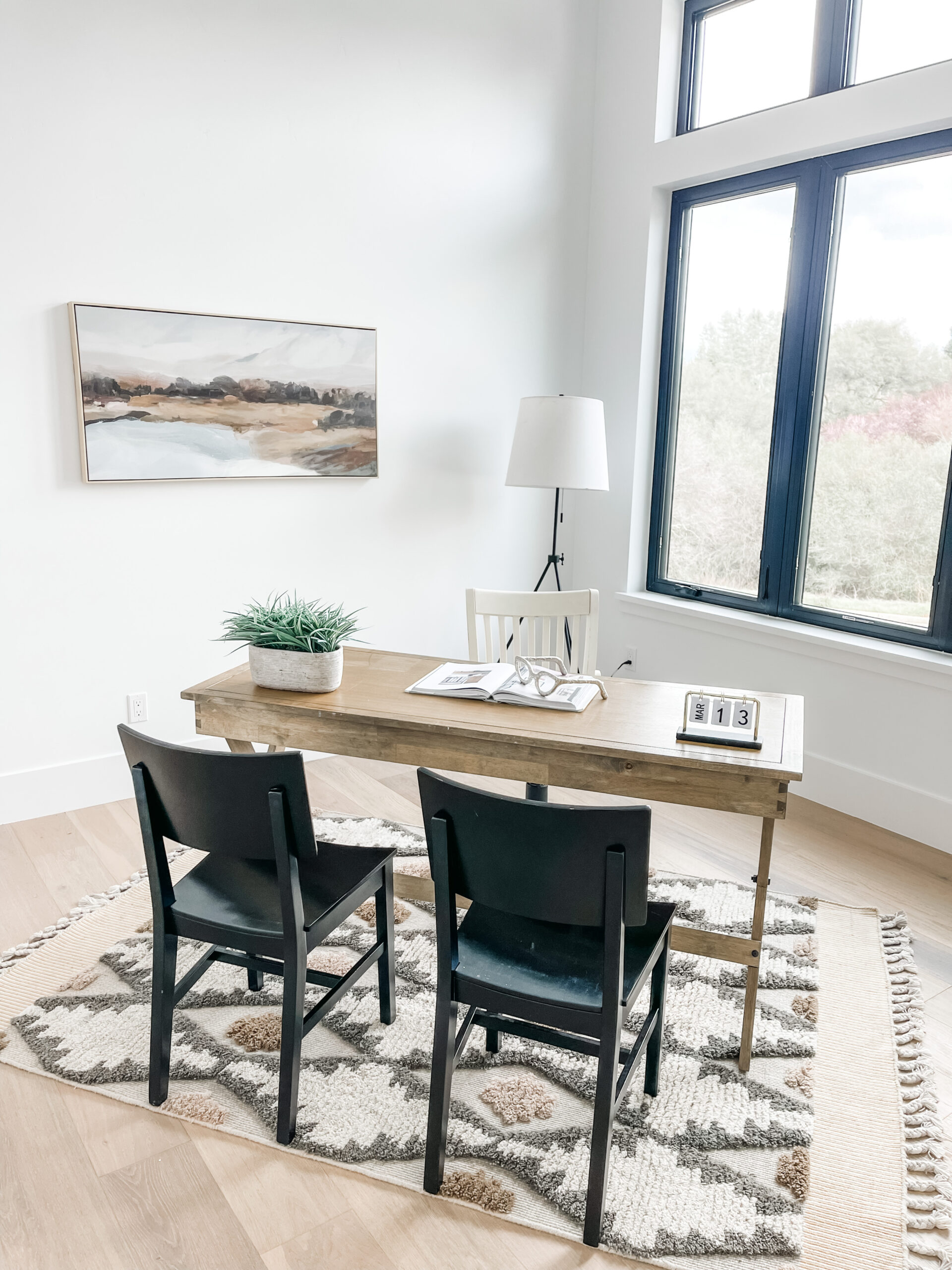 New Construction EDH Staging Install - mint home staging company
